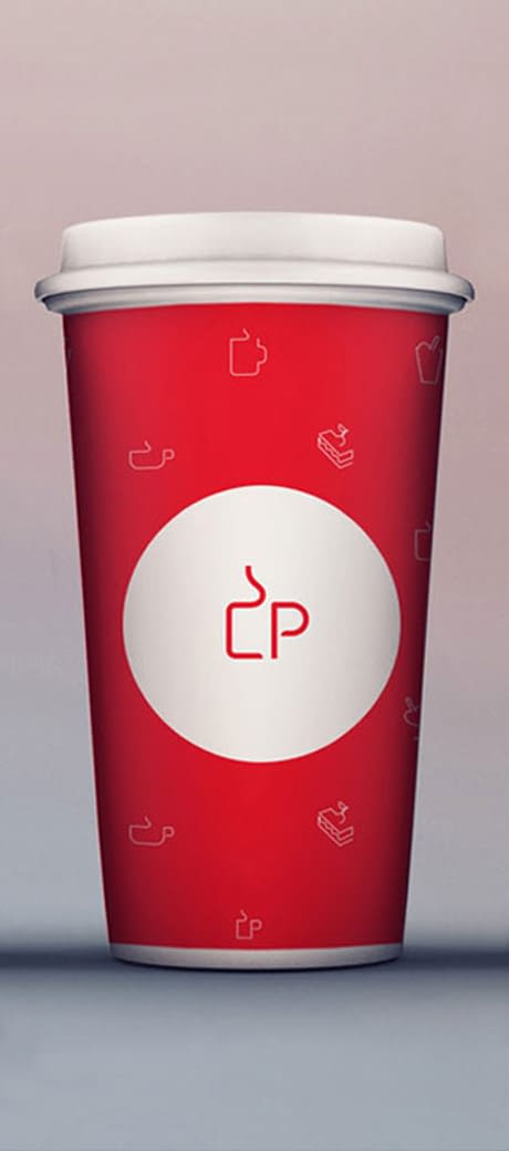 The Coffee Project Lebanon | Logo design and identity for a cafe ...